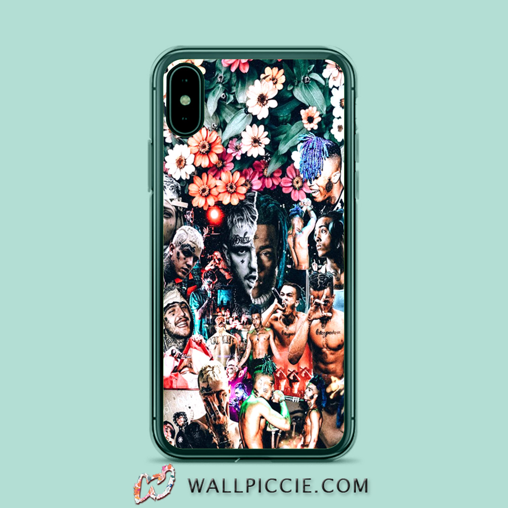 XXXTentacion X Lil Peep Aesthetic Floral - Custom Phone Cases